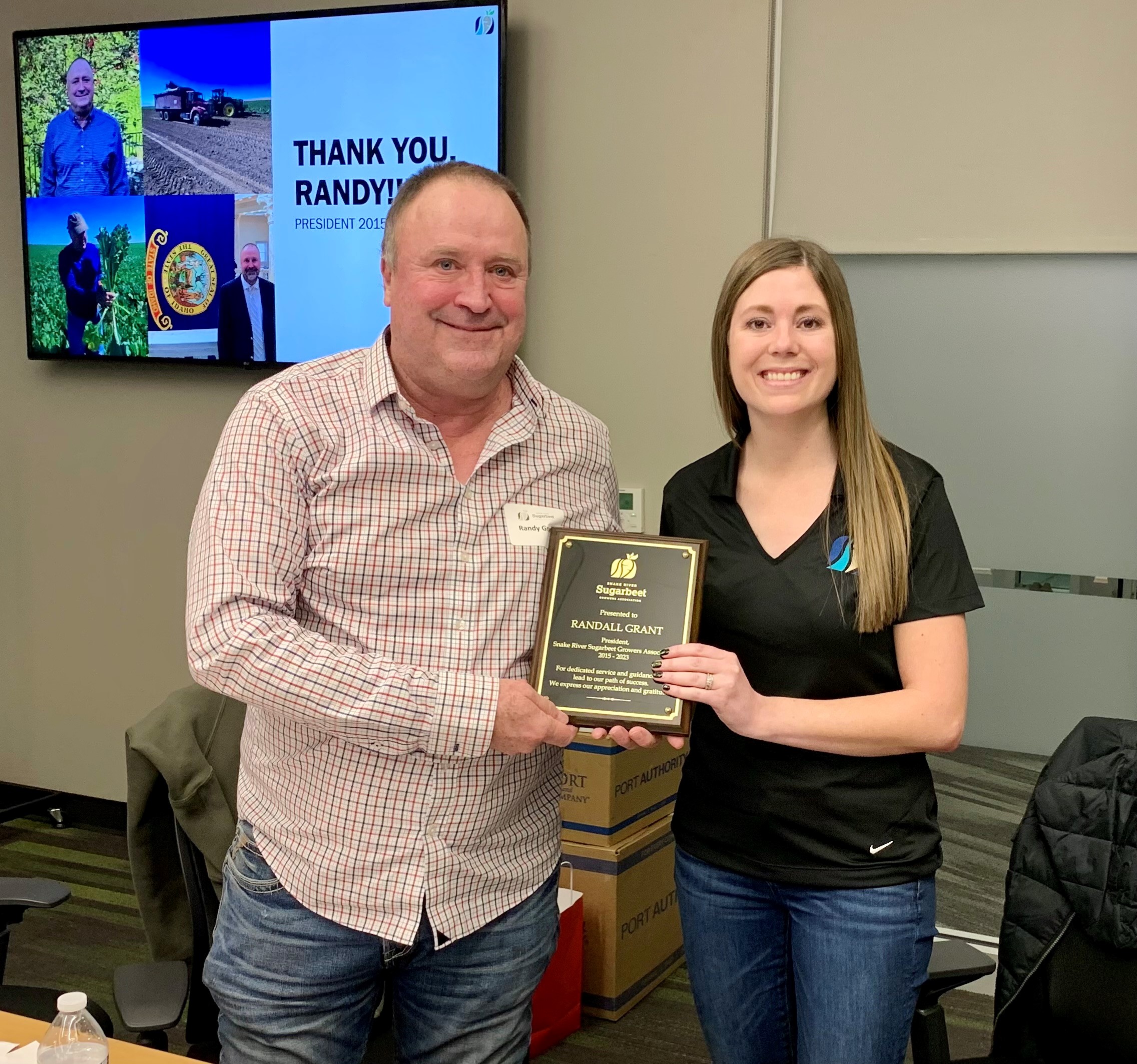 Leading us on the path of success with outgoing SRSGA President Randy ...